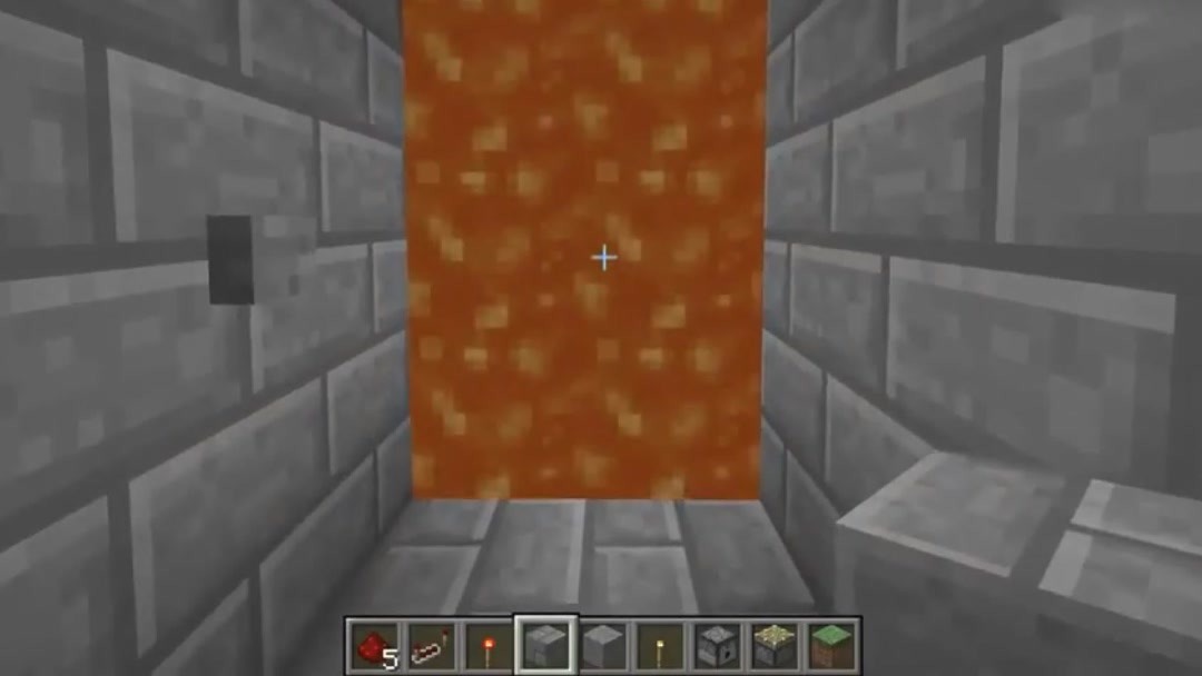 我的世界 教你制作自动岩浆门,赶紧过来看