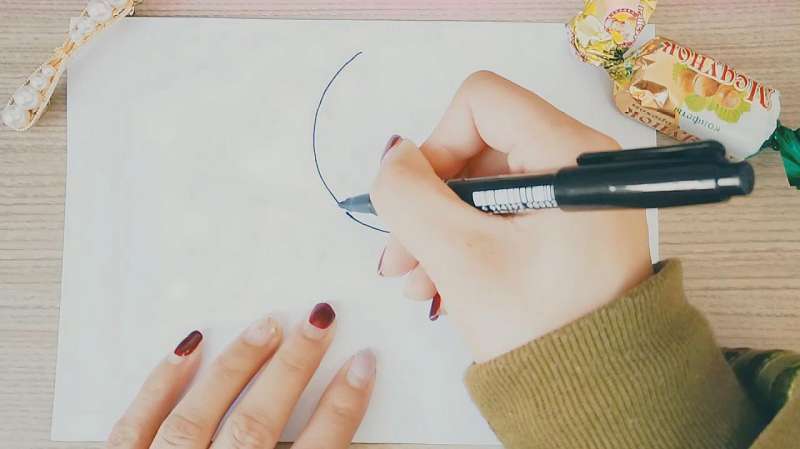 《棒棒糖》简笔画,手残党不用怕,超简单,零基础入门教学