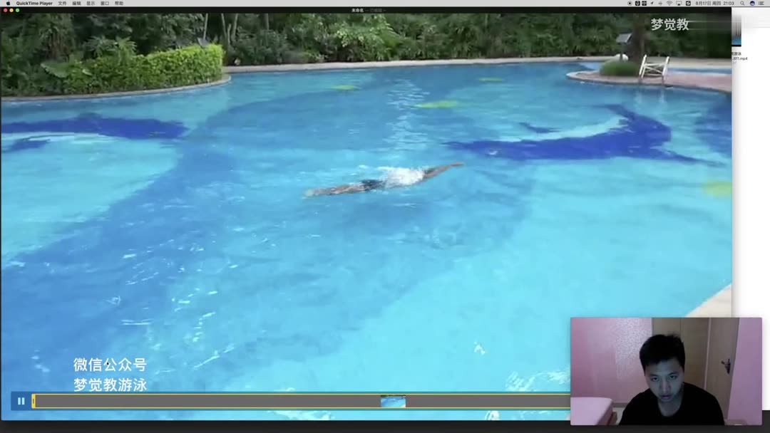 梦觉讲解游泳视频2.蛙泳动作顺序的重要性