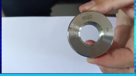 钢筋丝头螺纹环规@M22钢筋丝头螺纹环规用于检测22钢筋丝头