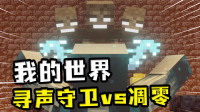 我的世界:寻声守卫vs凋零?主世界boss大战下界boss