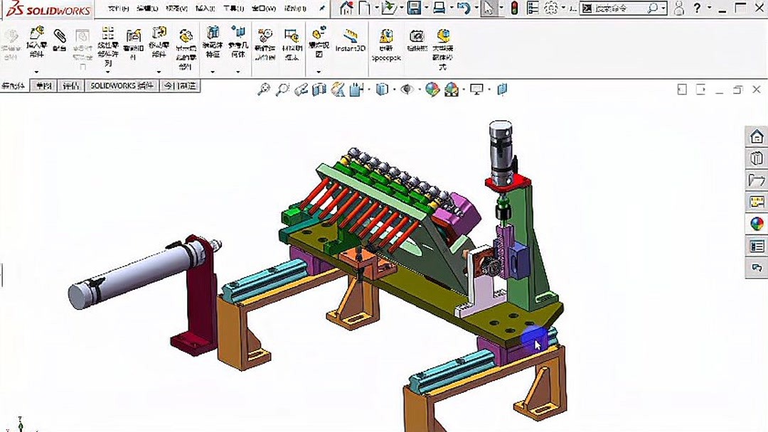 多轴同步旋转机构设计,气缸摆动90度如何实现高精度定位?