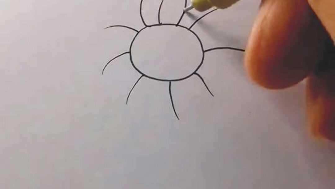 简笔画 来点简单的花,让你们一看就会。