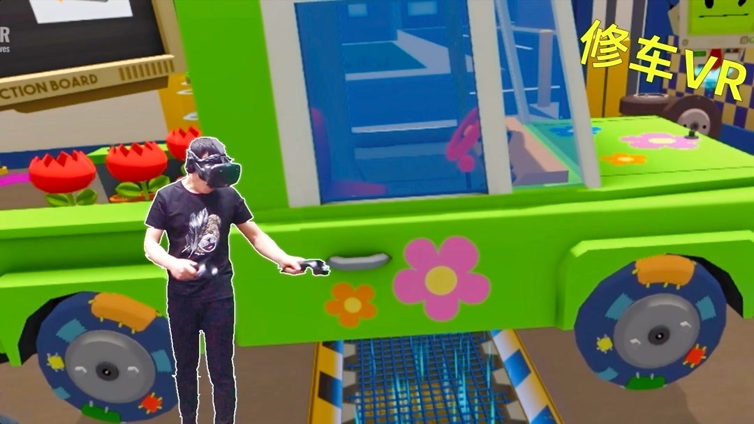 VR工作模拟器:修车达人碰见女车主,不但服务好零配件一个也不少
