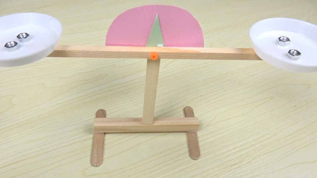 科学小实验:自制一个天平秤