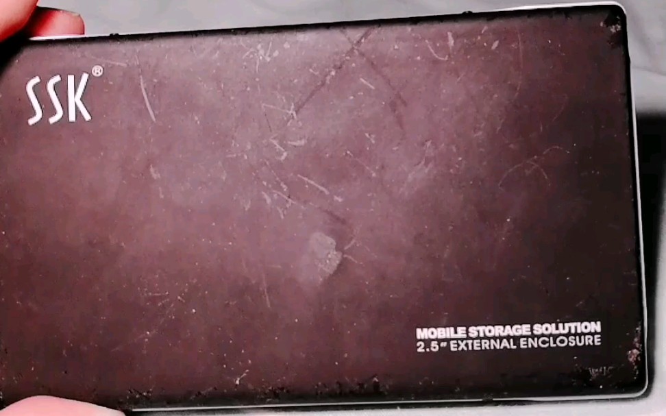 致敬硬核拆解;复装一个老移动硬盘