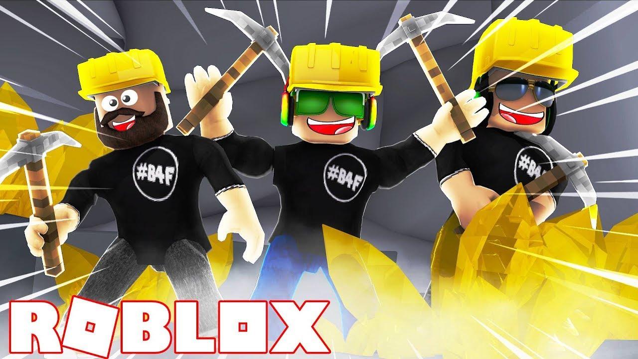小飞象 Roblox挖矿模拟器 黄金矿工成为百万富翁!我的世界矿洞寻!