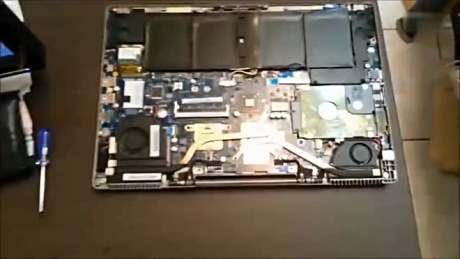 宏碁 Acer R7-572-6805 6423 变形笔记本拆机升级内存和加装固态硬盘...