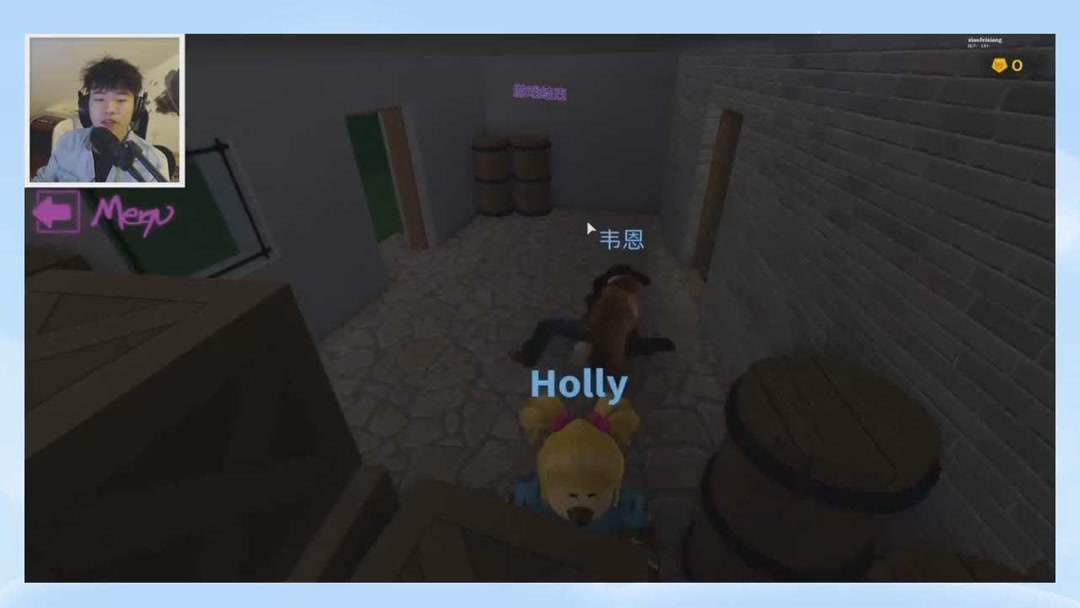 Roblox:狼人杀模拟器,能活到最后一名,我还是很厉害的。加油!