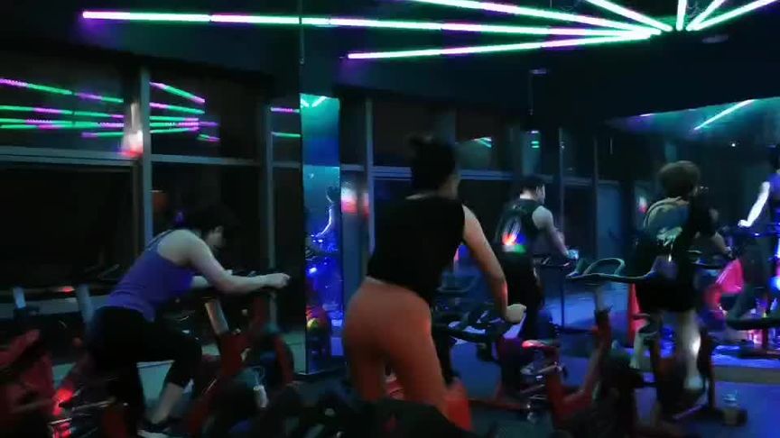 #花式动感单车 #你的坚持终将美好