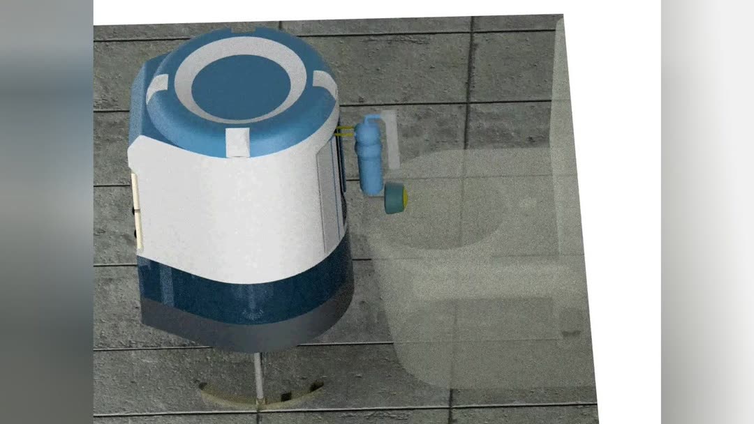 “清君厕”厕所清洁机器人