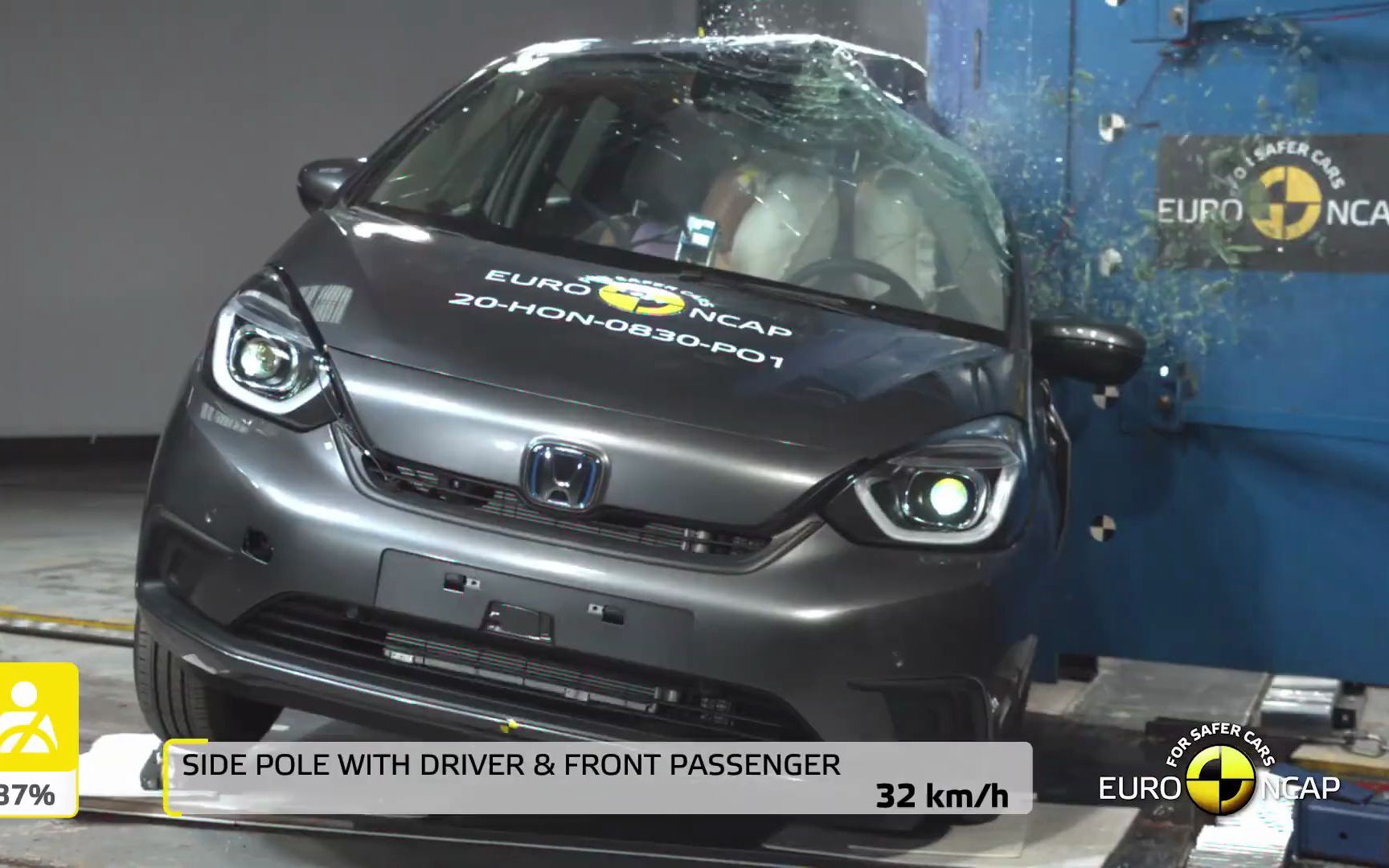全新一代本田飞度 E-NCAP碰撞测试