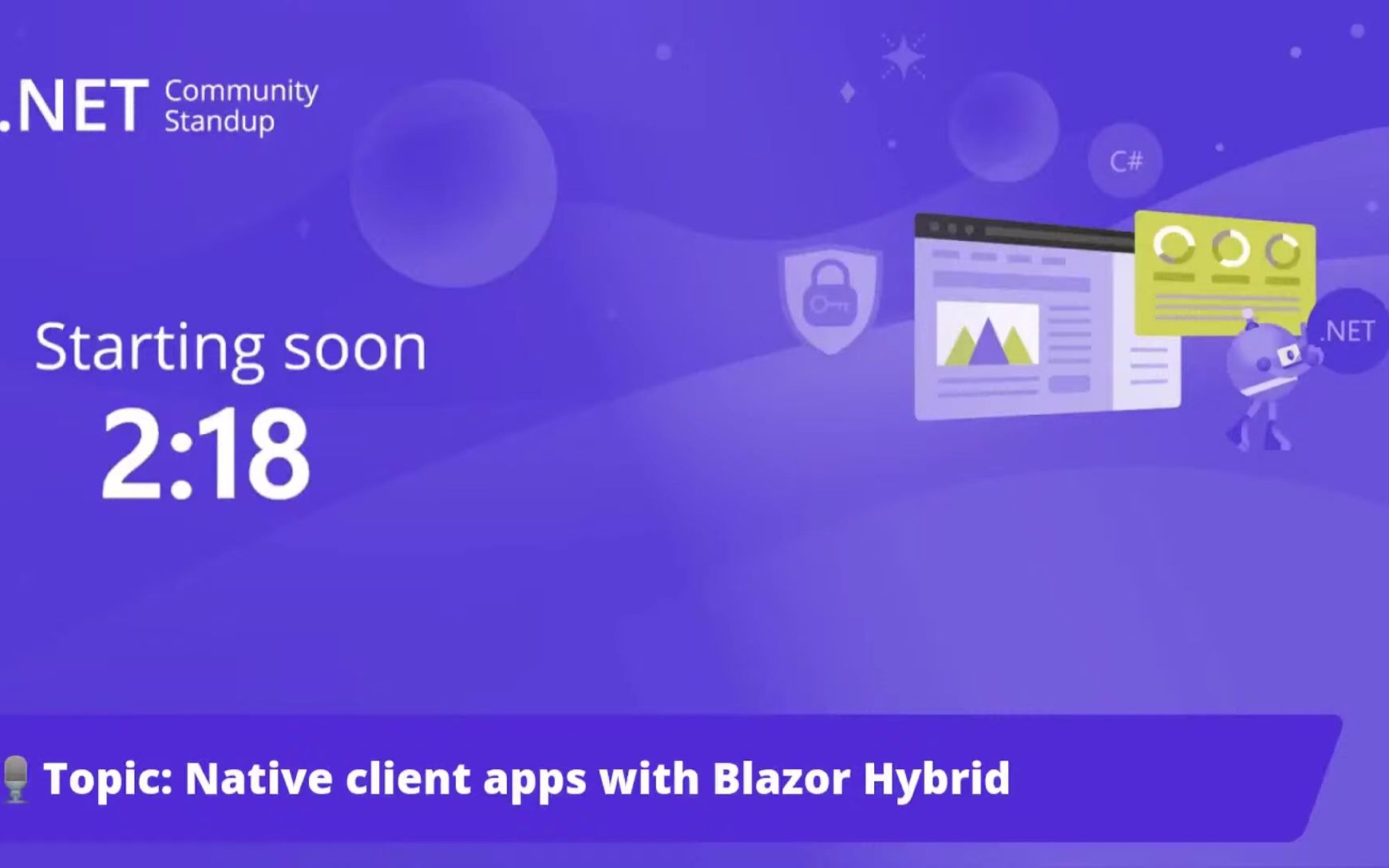 [2022-03-09] ASP.NET Community Standup - Native client apps with ...