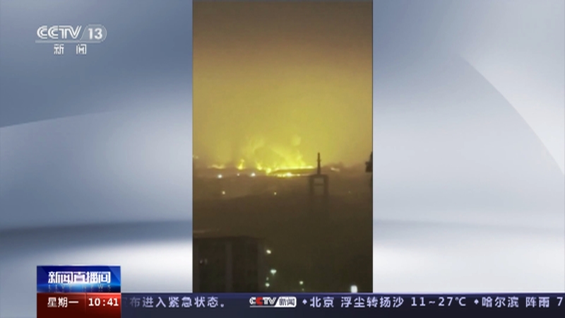 [新闻直播间]德国 汉堡两座仓库起火 造成硫化氢泄漏