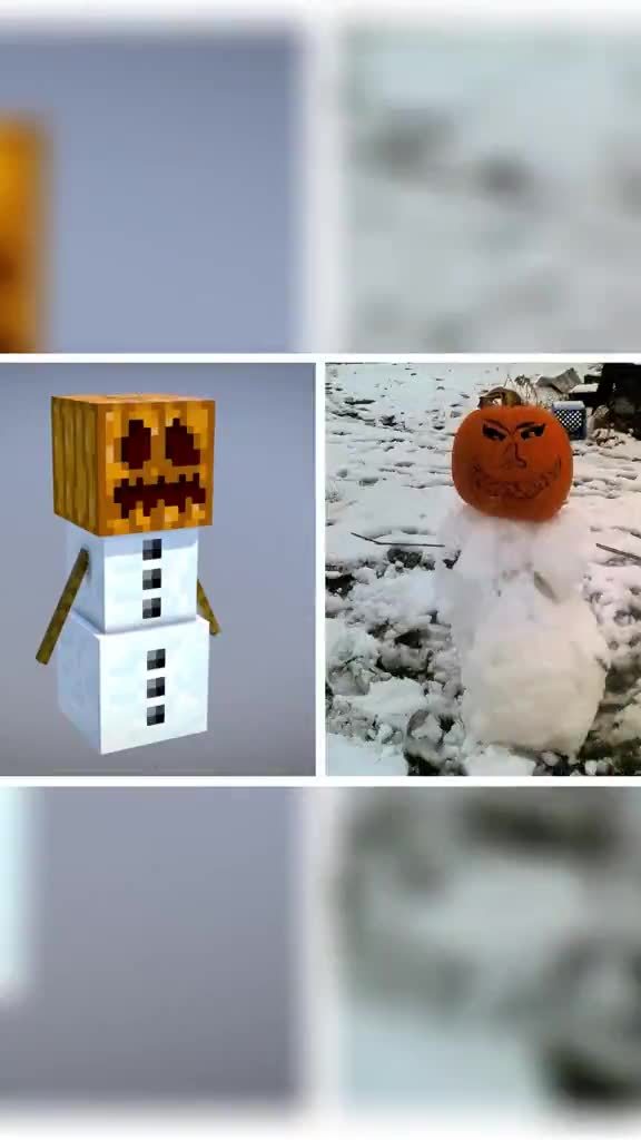 我的世界之搞笑:MC的实物对比!太真实了!