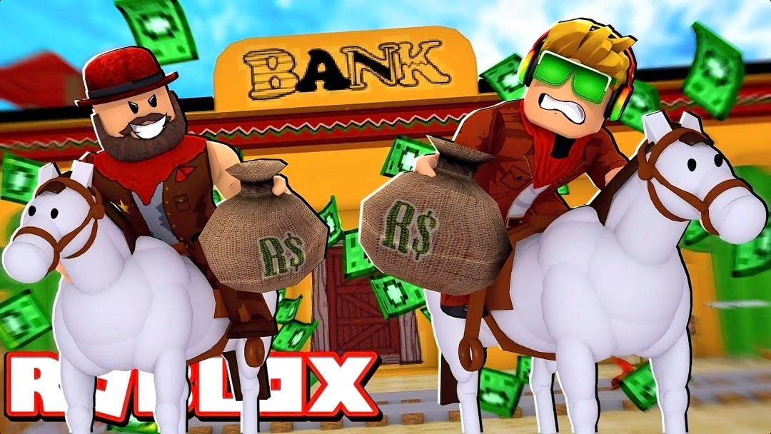 Roblox狂野西部模拟器:骑马抢银行!西部世界大冒险?小格解说