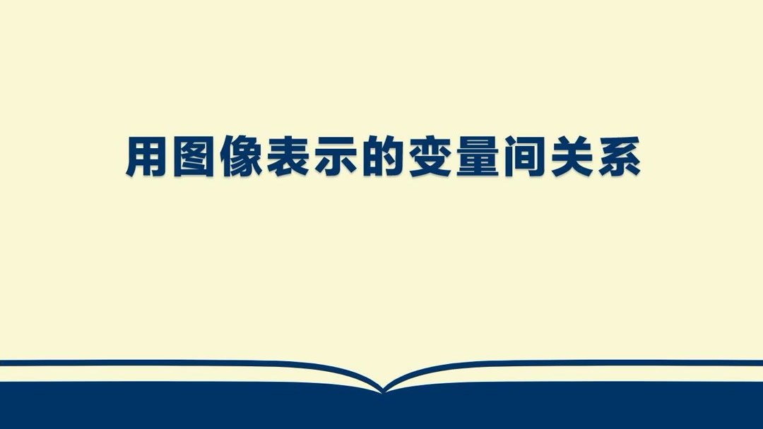 【第三章】用图象表示的变量间关系
