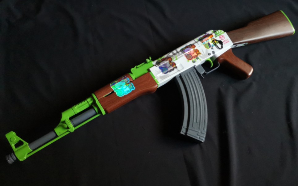 (模型制作)CSGO 如何制作 ak47 | 水栽竹 的模型