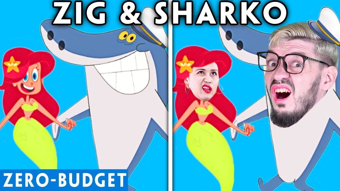 搞笑模仿秀:十大最有趣的时刻,美人鱼与鲸鱼牵手了!