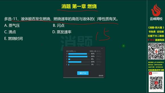 防技术实务消题防火篇视频讲解第1题至第14题