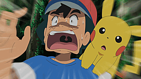 听到木木枭吞下的是不变之石, 会让小精灵无法进化, 小智被吓到