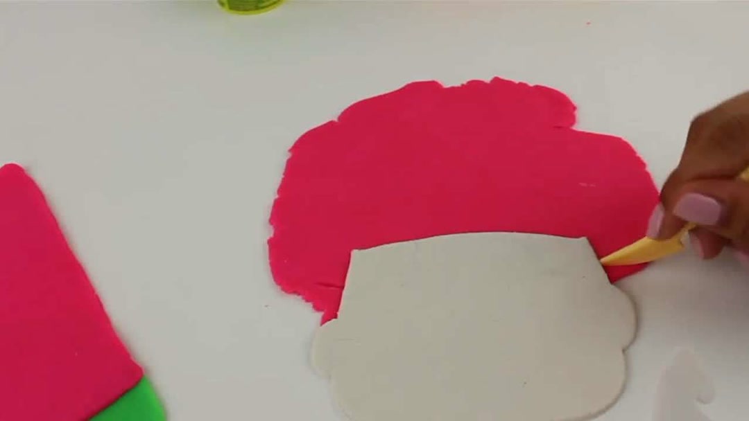 喜庆的平面小人,用橡皮泥制作?