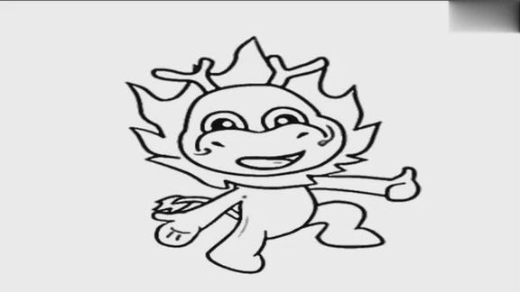 简笔画恐龙儿童学画画