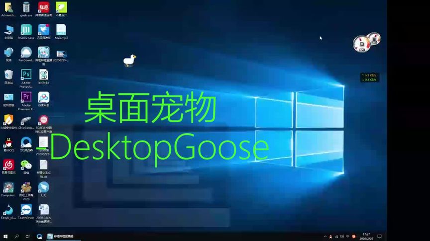软件分享-桌面宠物DesktopGoose v0.3