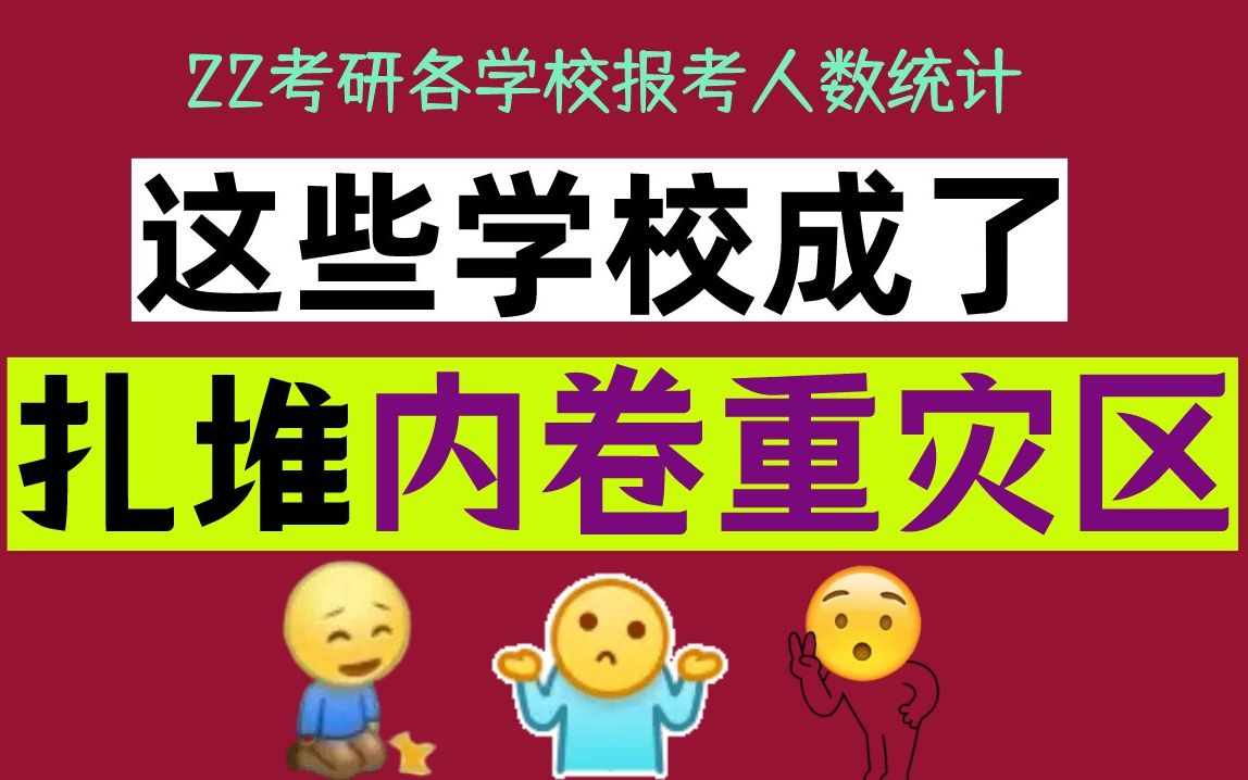 23考研人卷麻了!这些学校真的有人敢考吗?