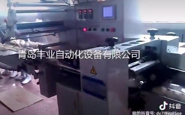 青岛丰业-包子包装机短视频_多个馒头包装机视频_手工馒头包装机视频