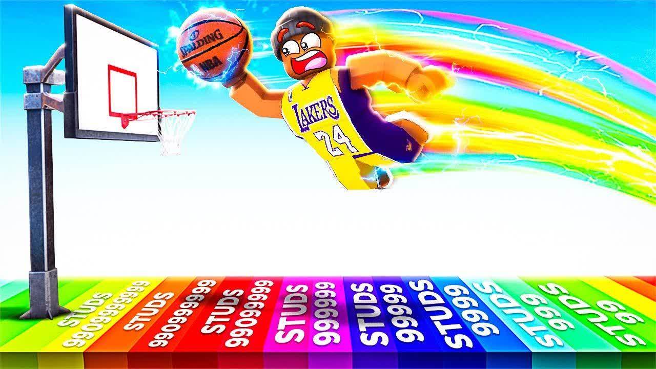 Roblox投篮竞速模拟器:篮球竞速大作战!变身灌篮高手!小格解说