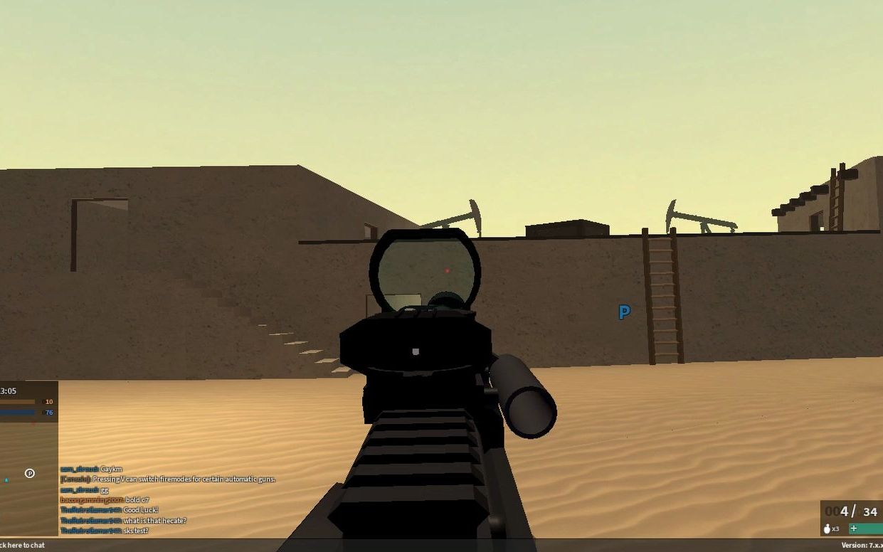 测试服的迷惑瞄准系统