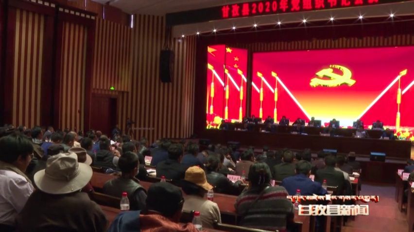 我县召开2020年党组织书记会议