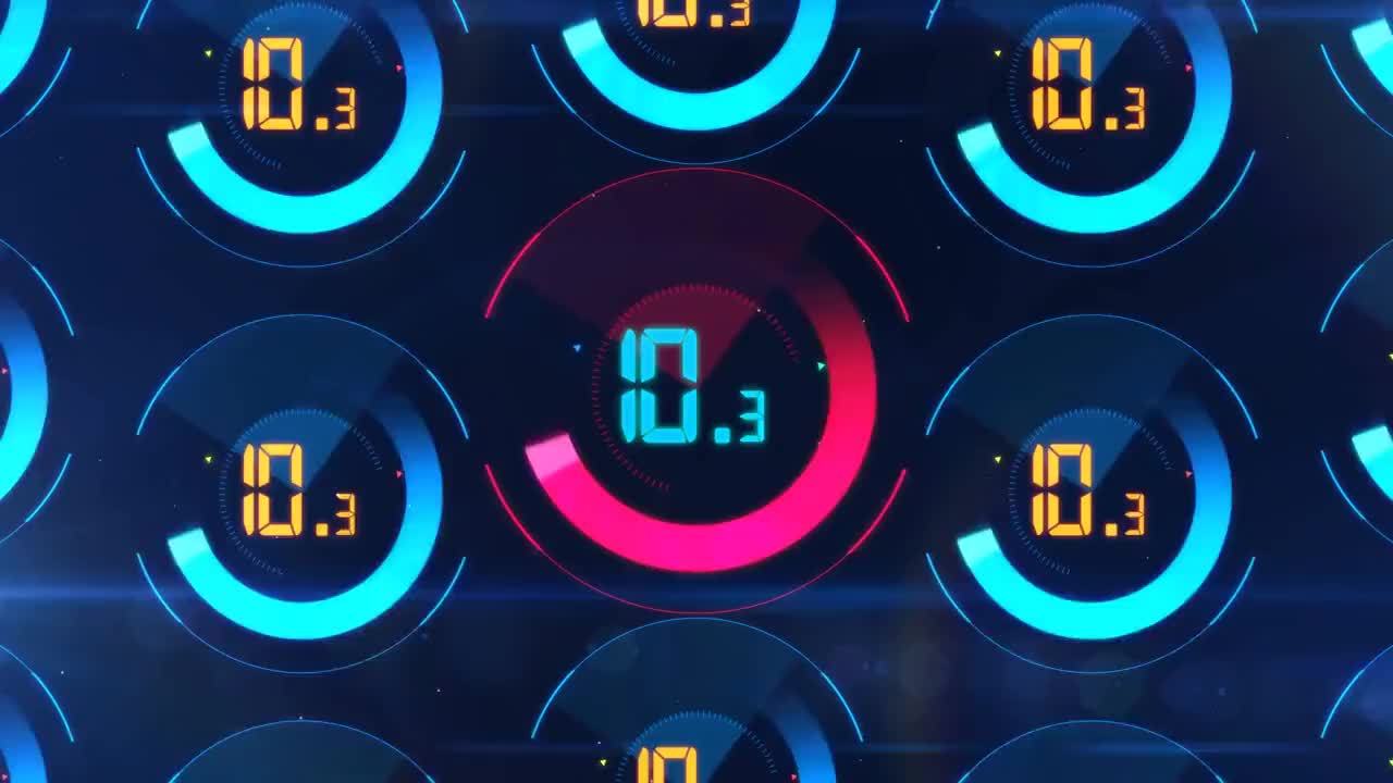 倒计时剪辑素材