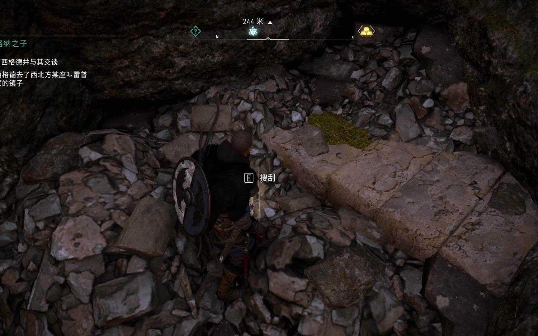 【刺客信条:英灵殿】莱斯特郡藏宝图位置!有黑棋内味儿了。奖励盾牌...