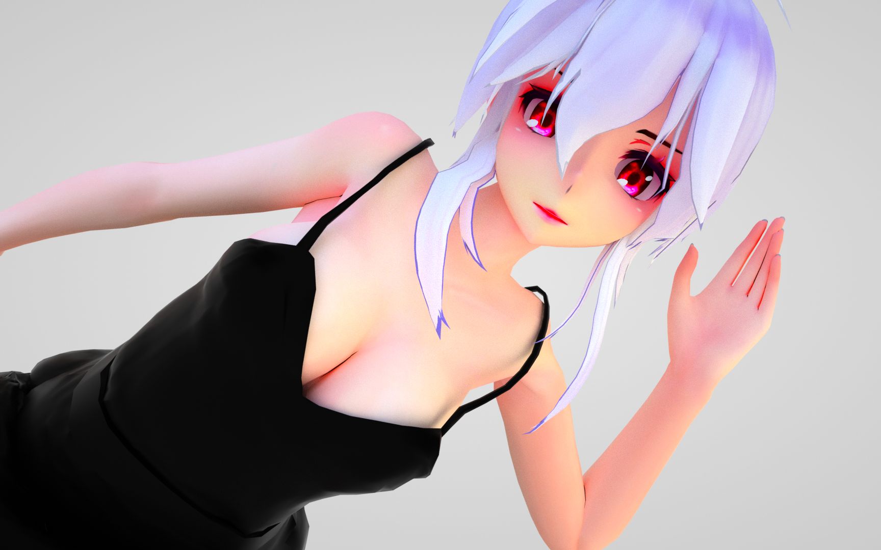 【C4D/弱音MMD】再看就给你一巴掌!