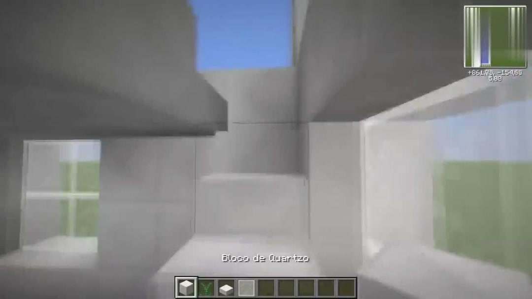 《我的世界》教你建造简单的带泳池别墅,简单好做