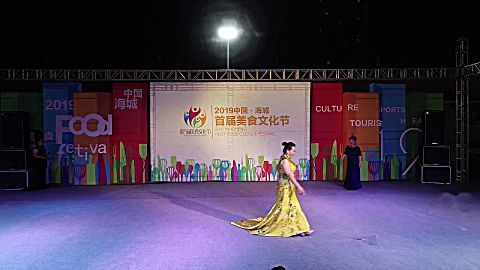 2019【晚礼服表演】海城东之韵模特队