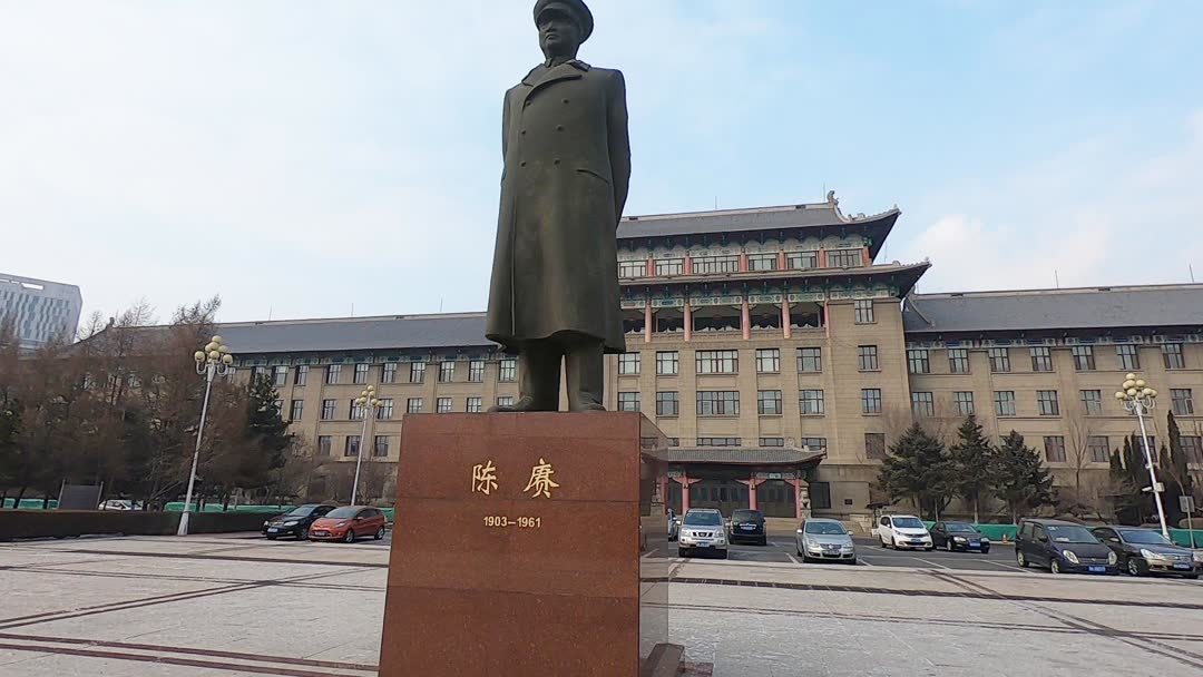 实拍哈尔滨工程大学,始建于1953年的哈军工,陈赓是第一任院长