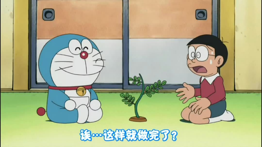 新哆啦A梦:可以成长的超棒模型,虫卵变成了蝴蝶,好厉害