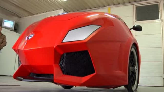 自行车版的兰博基尼,倒三轮+带冷暖风