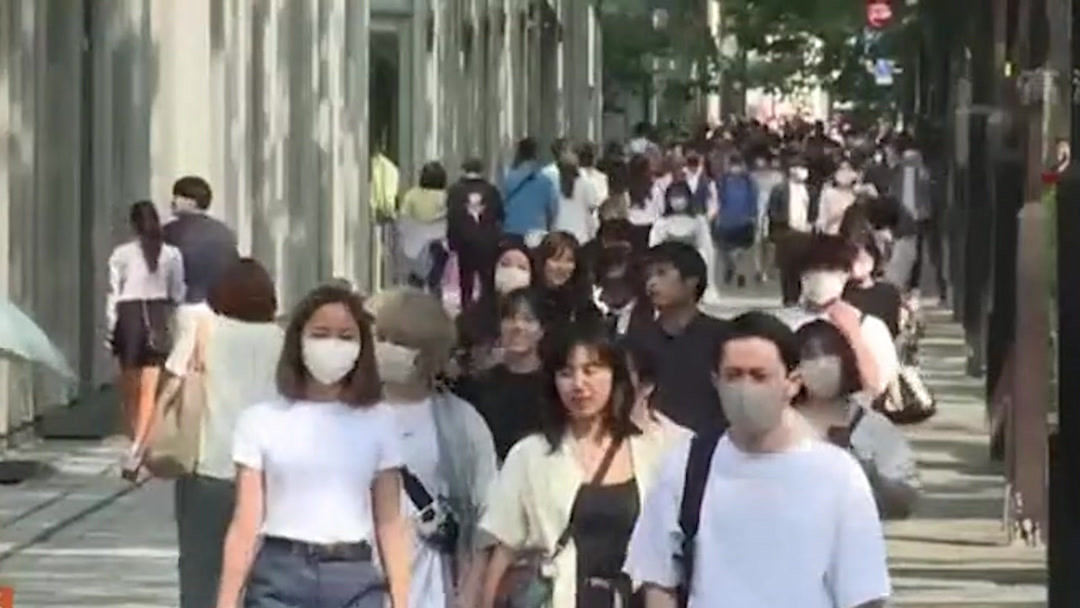 日本研究发现变异新冠病毒 日本新增确诊多为变异新冠病毒感染者