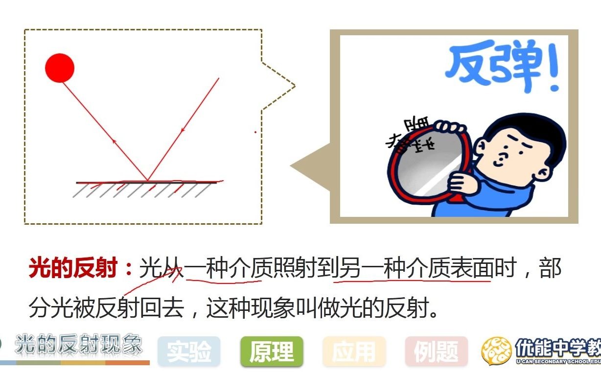 光的反射现象