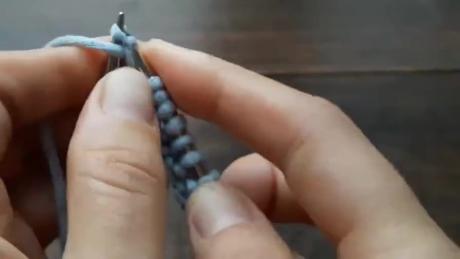 慢动作教你织围巾,新手3分钟学会