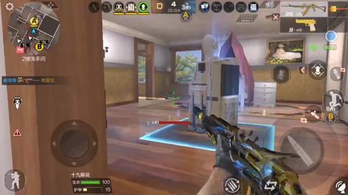 CF手游战术攻防:被敌人侦测器发现,只能选择刚枪,结果还可以