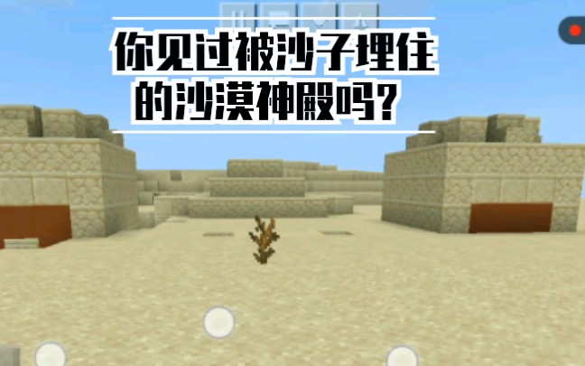 [种子推荐]你见过被沙子埋住的沙漠神殿吗?