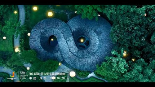 成都大运会倒计时8天 运动传美学、诗意造成都距离成都大运会开幕...