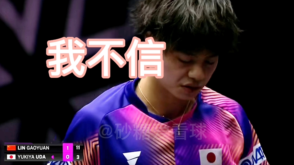 【wtt布达佩斯林高远vs宇田幸矢】闫安:这个节奏高远适应的非常好!