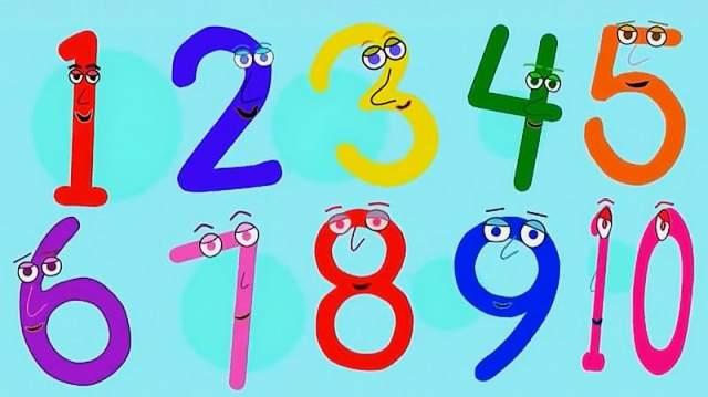 唱英文数字歌,学习数字1-10,少儿英语早教儿歌