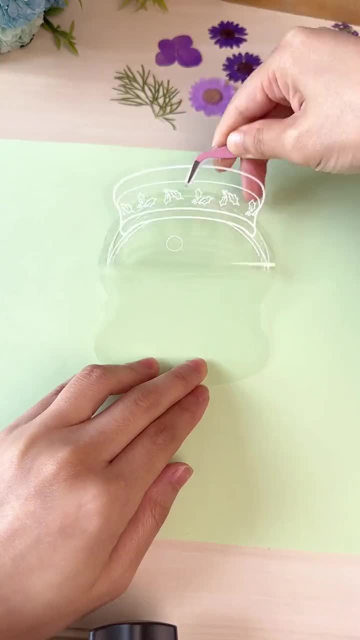 ...干花书签,制作过程简单有趣,成品也太好看了吧亲子手工手工diy书签